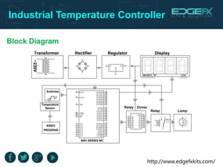Industrial Temperature Controller using Microcontroller | PPTX