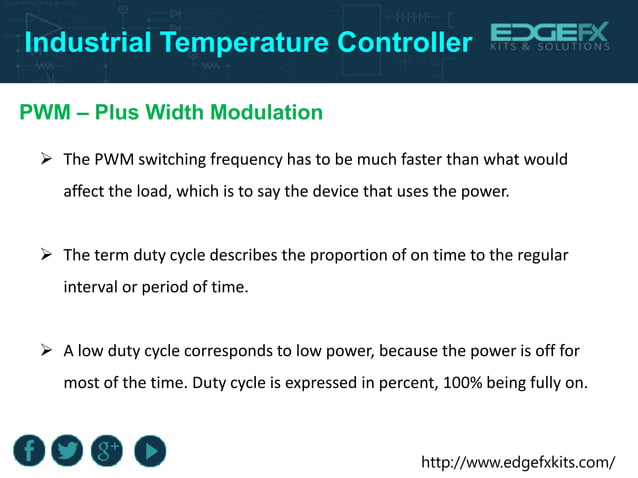 Industrial Temperature Controller using Microcontroller | PPTX | Radio Control | Hobbies & Interests
