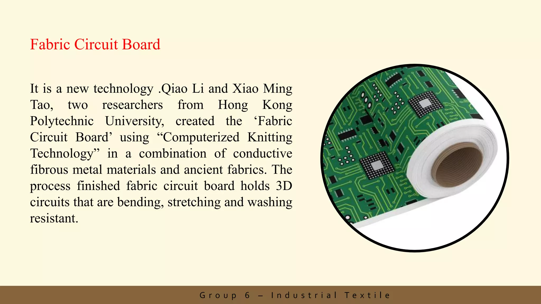 Industrial textile | PPTX