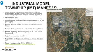 INDUSTRIAL TOWNSHIPS IN HARYANA brt.pptx
