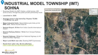 INDUSTRIAL TOWNSHIPS IN HARYANA brt.pptx
