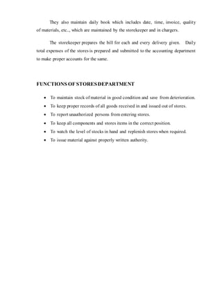 Industrial trainig report | DOCX | Manufacturing Industry | Industries