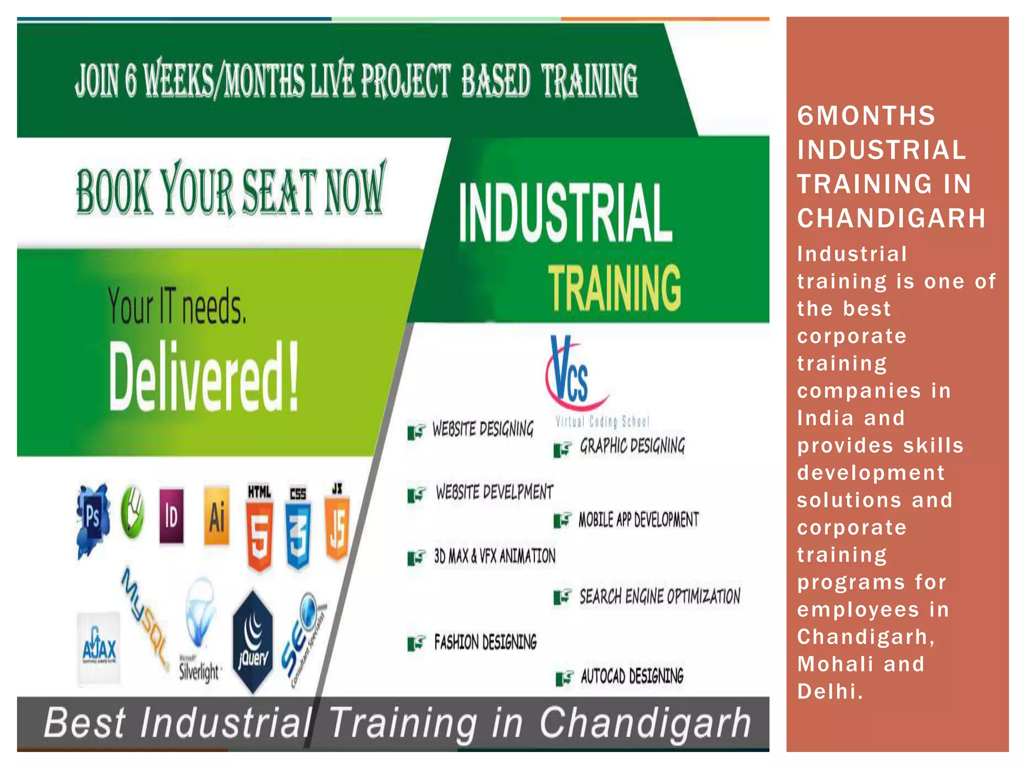 industrial training in chandigarh,mohali | PPT