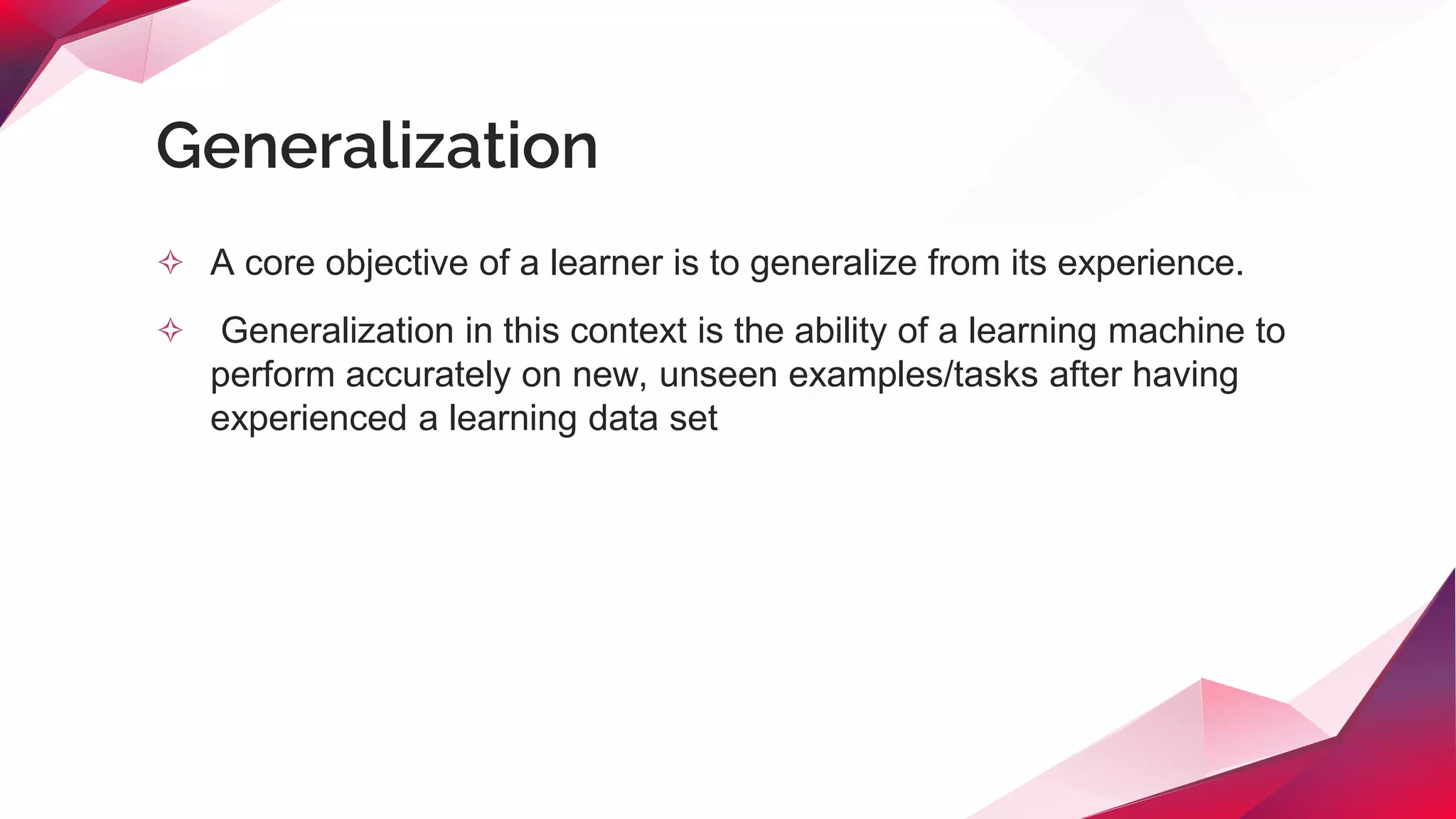 Industrial training machine learning | PPTX