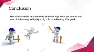 Industrial training machine learning | PPTX