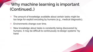 Industrial training machine learning | PPTX