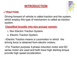 Traction Fundamentals and History of traction | PPT