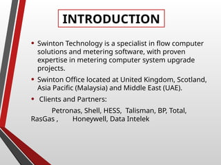 Industrial Training 2017 fo Swinton at Nilai | PPT