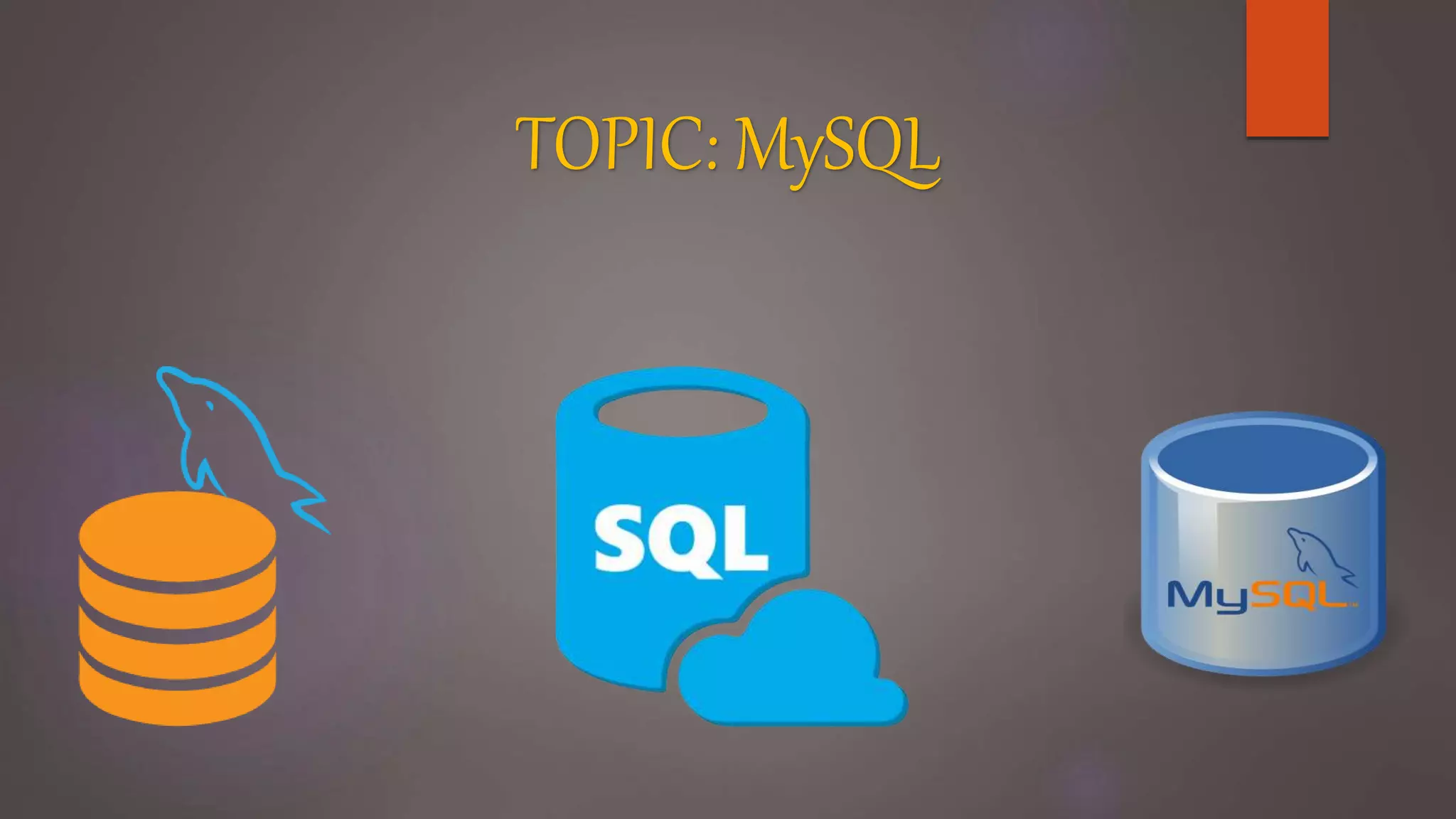 MySQL ppt | PPT
