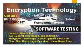Industrial training at encryption technology - PHP & Web Design | PPT