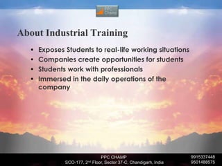 Industrial training in chandigarh | PPT