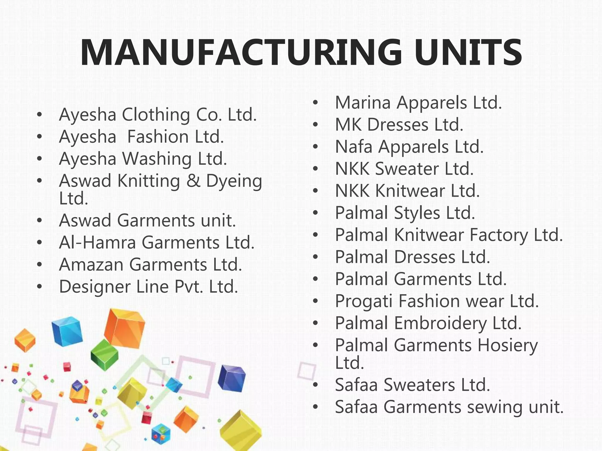 Industrial Training(PALMAL GROUP) | PPTX