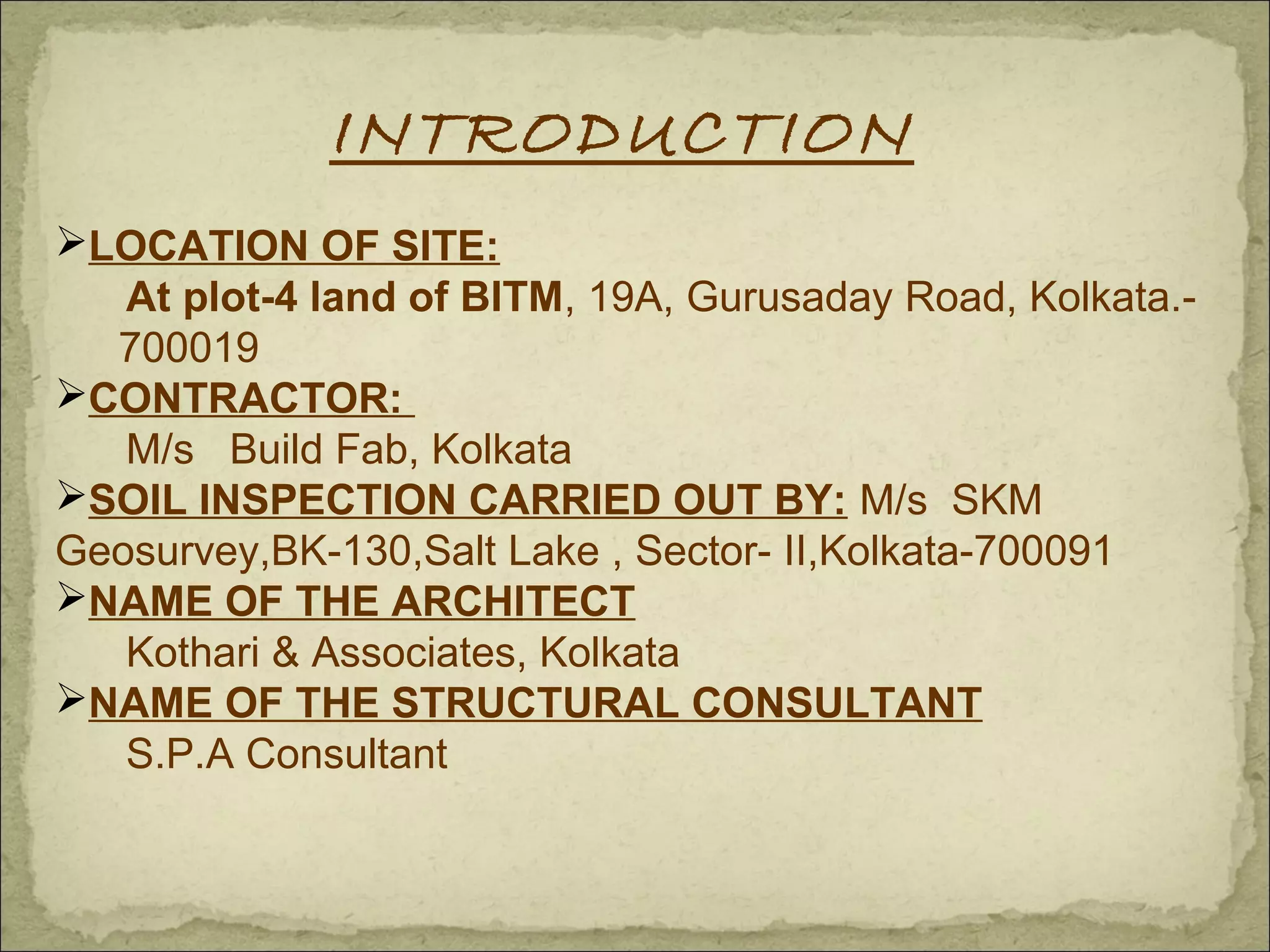 Industrial training ppt bitm | PPT | Civil Engineering Industry ...