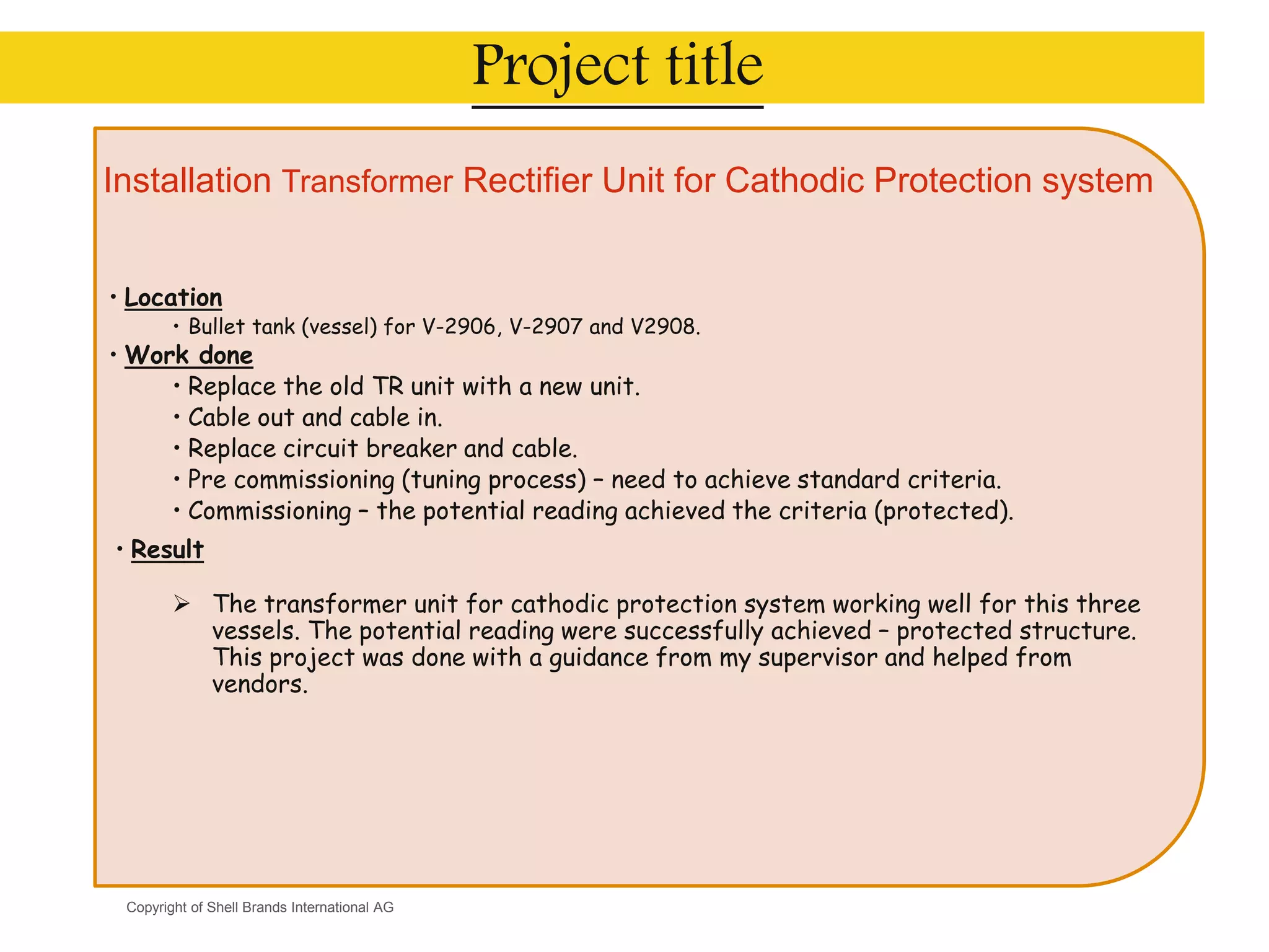 Industrial training presentation | PPTX