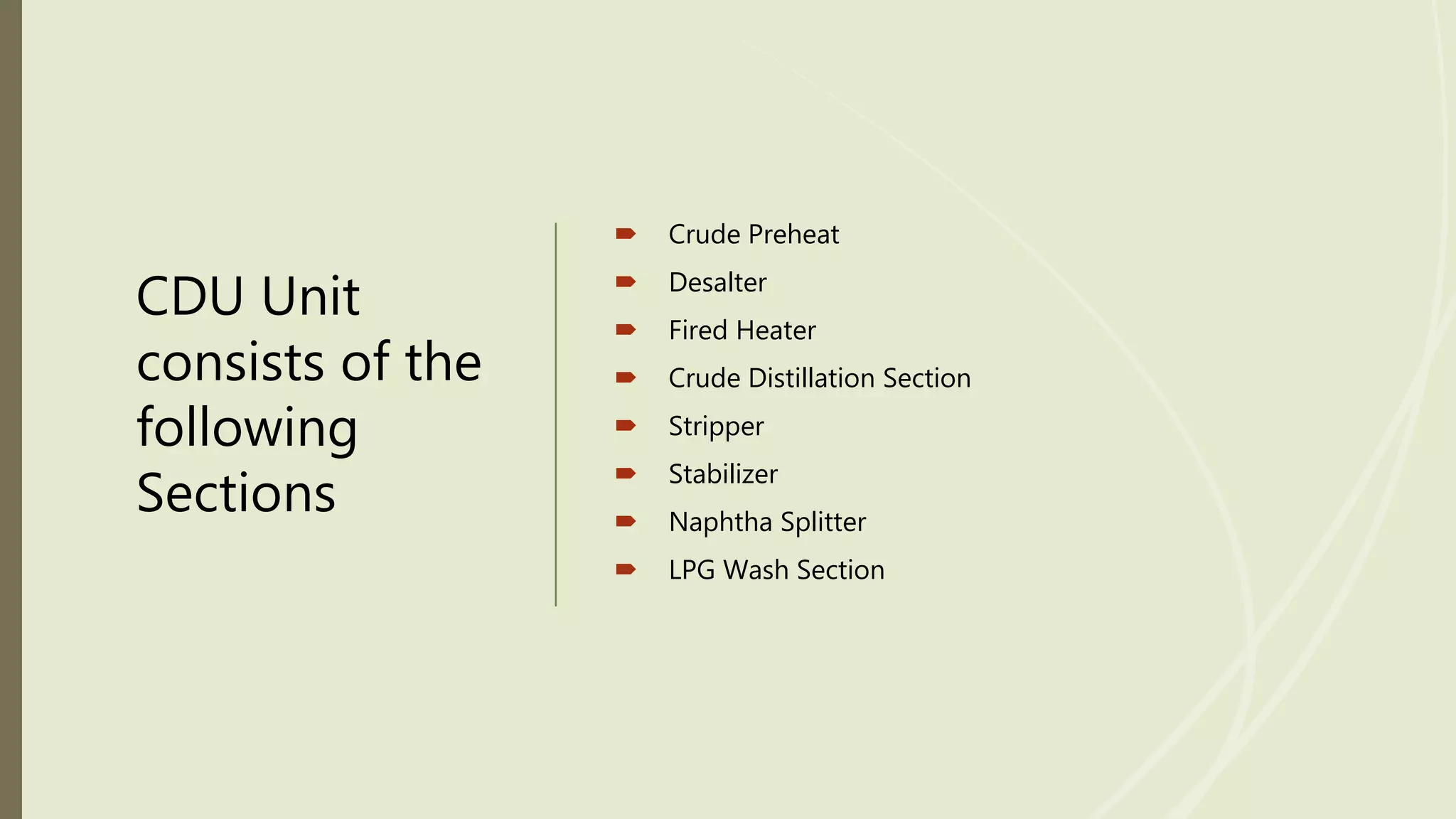 Presentation on Crude Distillation Unit (CDU) | PPTX