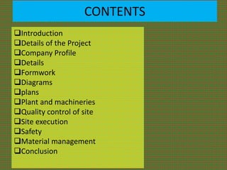 Industrial training report | PPTX