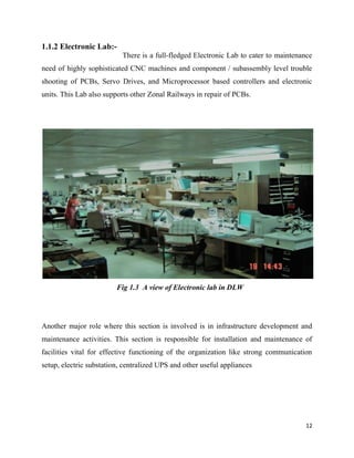 DLW Electrical Engineering industrial training Report | PDF