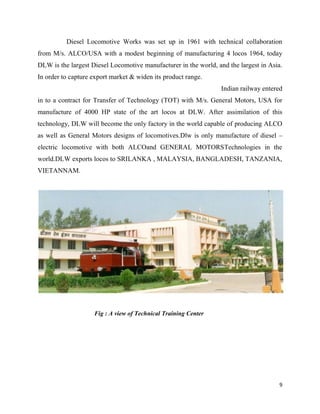 DLW Electrical Engineering industrial training Report | PDF