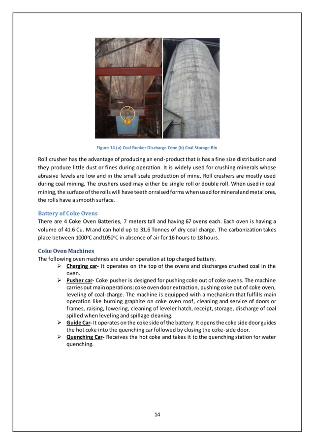 Industrial training report- Visakhapatnam Steel Plant. | DOCX | Geology | Science