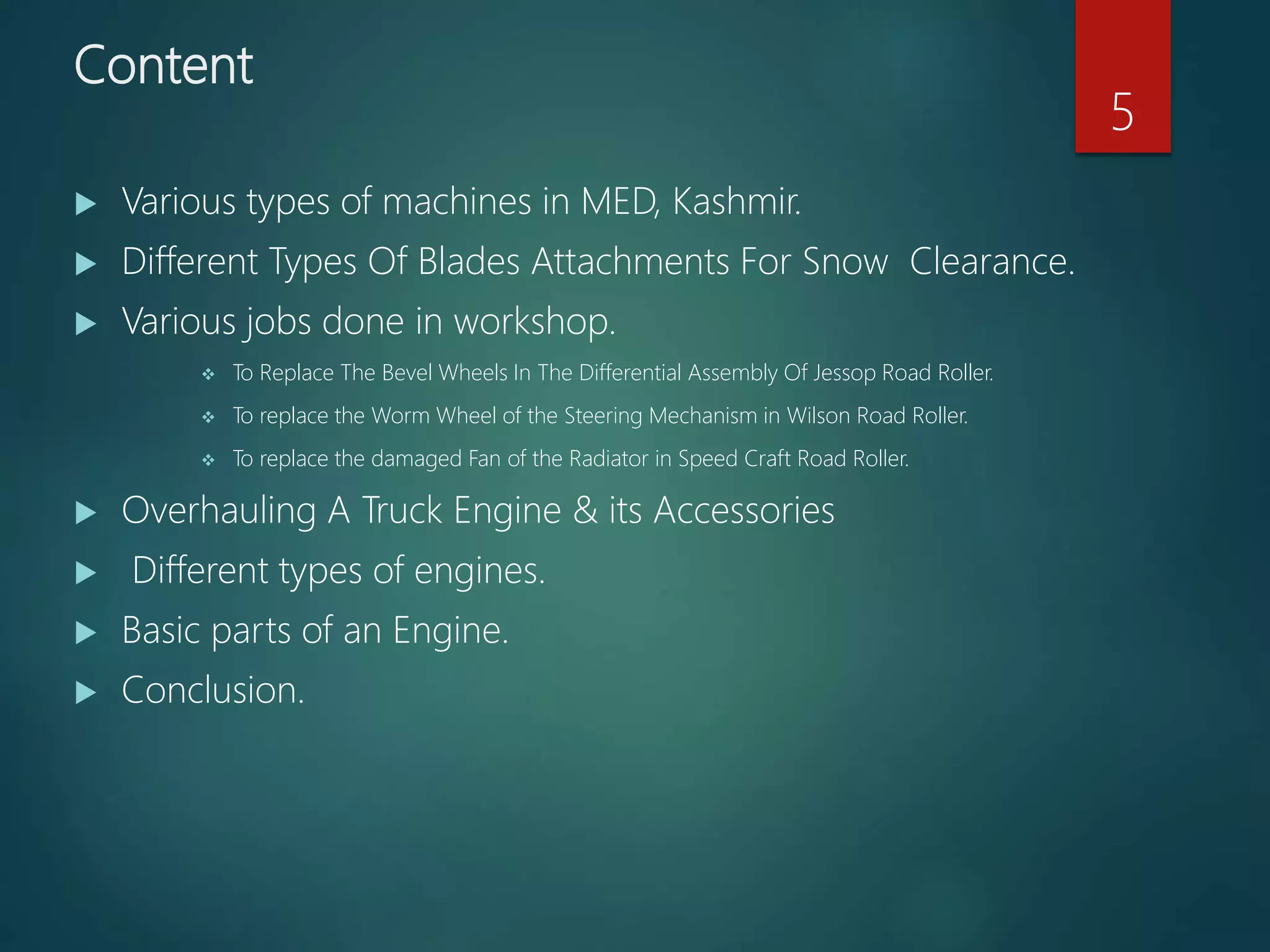 Industrial training report with Mechnaical Engineering department ...