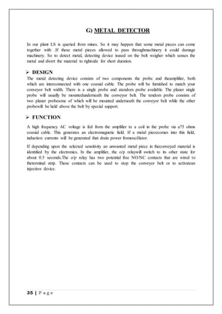 Industrial training report Satna Cement Works (Birla Corp Ltd), Satna ...