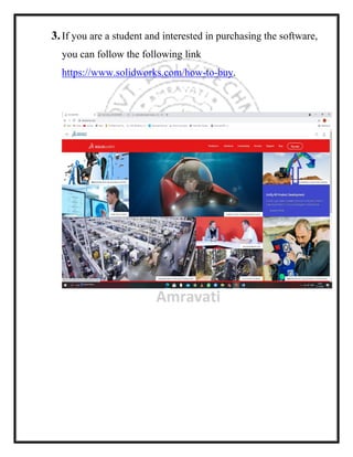 Industrial training solid works report by atharva mahalle (19 me001) | PDF