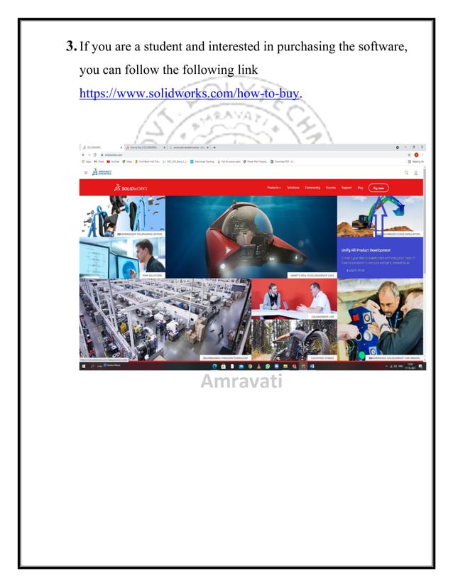 Industrial training solid works report by atharva mahalle (19 me001) | PDF