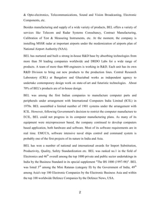 Industrial trainning report on Radar Transmitter | PDF