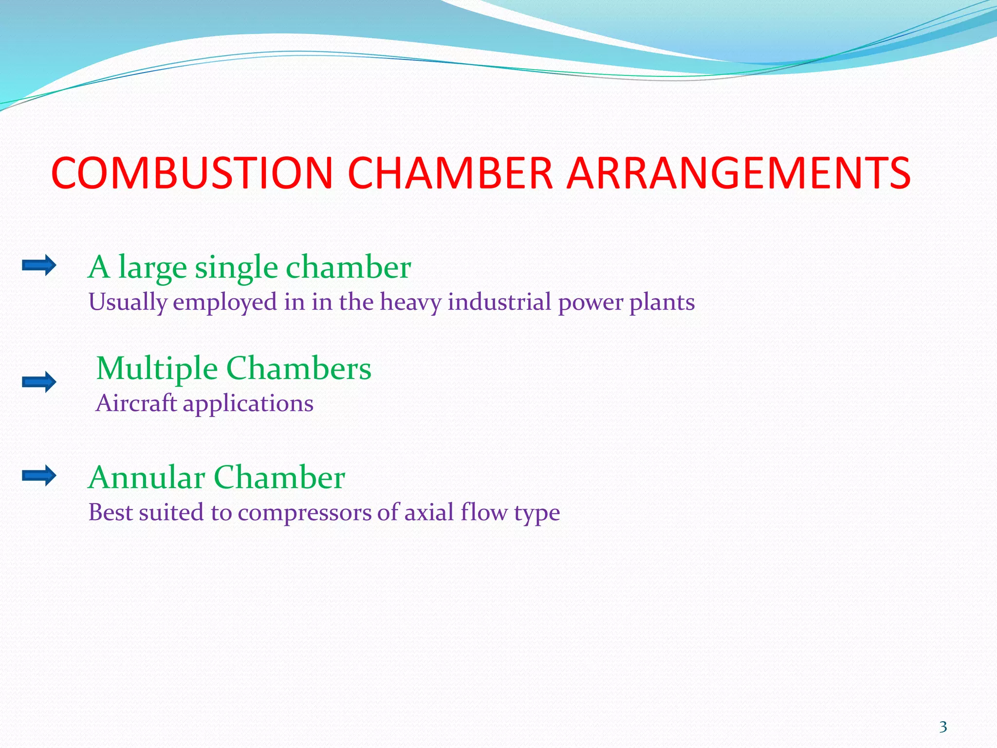 Industrial type gas turbine combustion chamber | PPTX