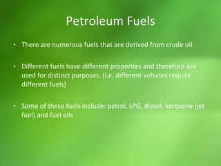 Industrial Uses | PPT