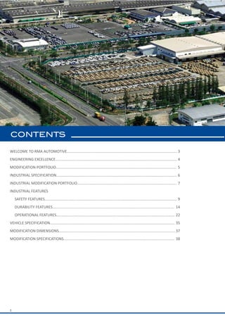 RMA Automotive - Industrial Vehicle Modifications Brochure Issue 1 ...