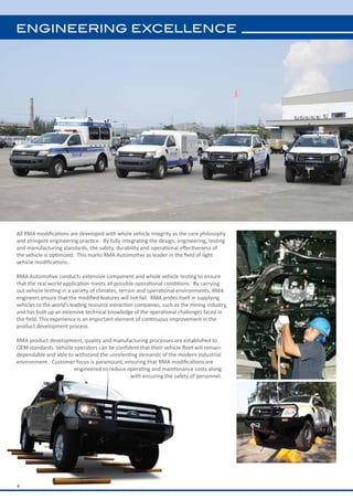 RMA Automotive - Industrial Vehicle Modifications Brochure Issue 1 ...