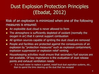Explosion Protection in the Food Industry | PPTX
