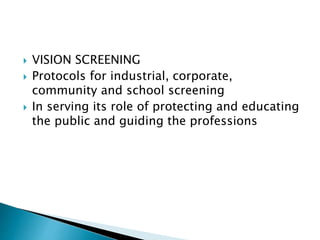 Industrial vision screening | PPT