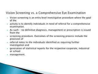 Industrial vision screening | PPT