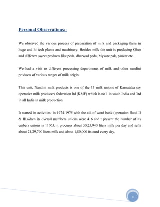 Industrial visit | DOCX