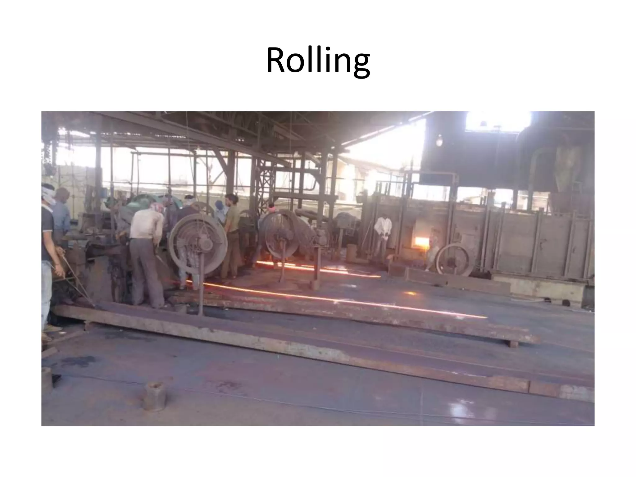 Industrial visit of the rolling mill | PPTX