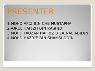 Industrial visit presentation | PPTX