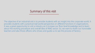 Industrial Visit at Youngone (CEPZ) LTd. by NITER student | PPTX