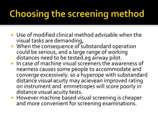 Industrial visual screening | PPTX