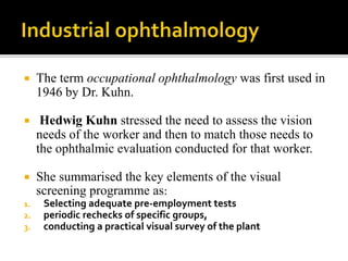Industrial visual screening | PPTX