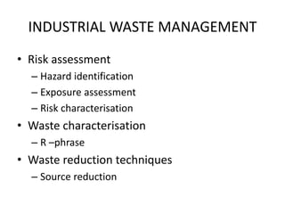 industrial waste management.pptx