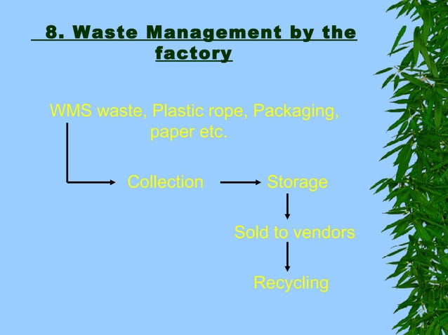 Industrial waste management a case study (itc ltd. kolkata) | PPS