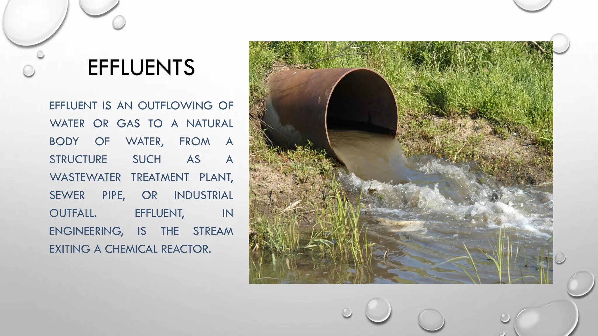 Industrial Wastewater Effluents | PDF