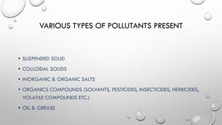 Industrial Wastewater Effluents | PDF