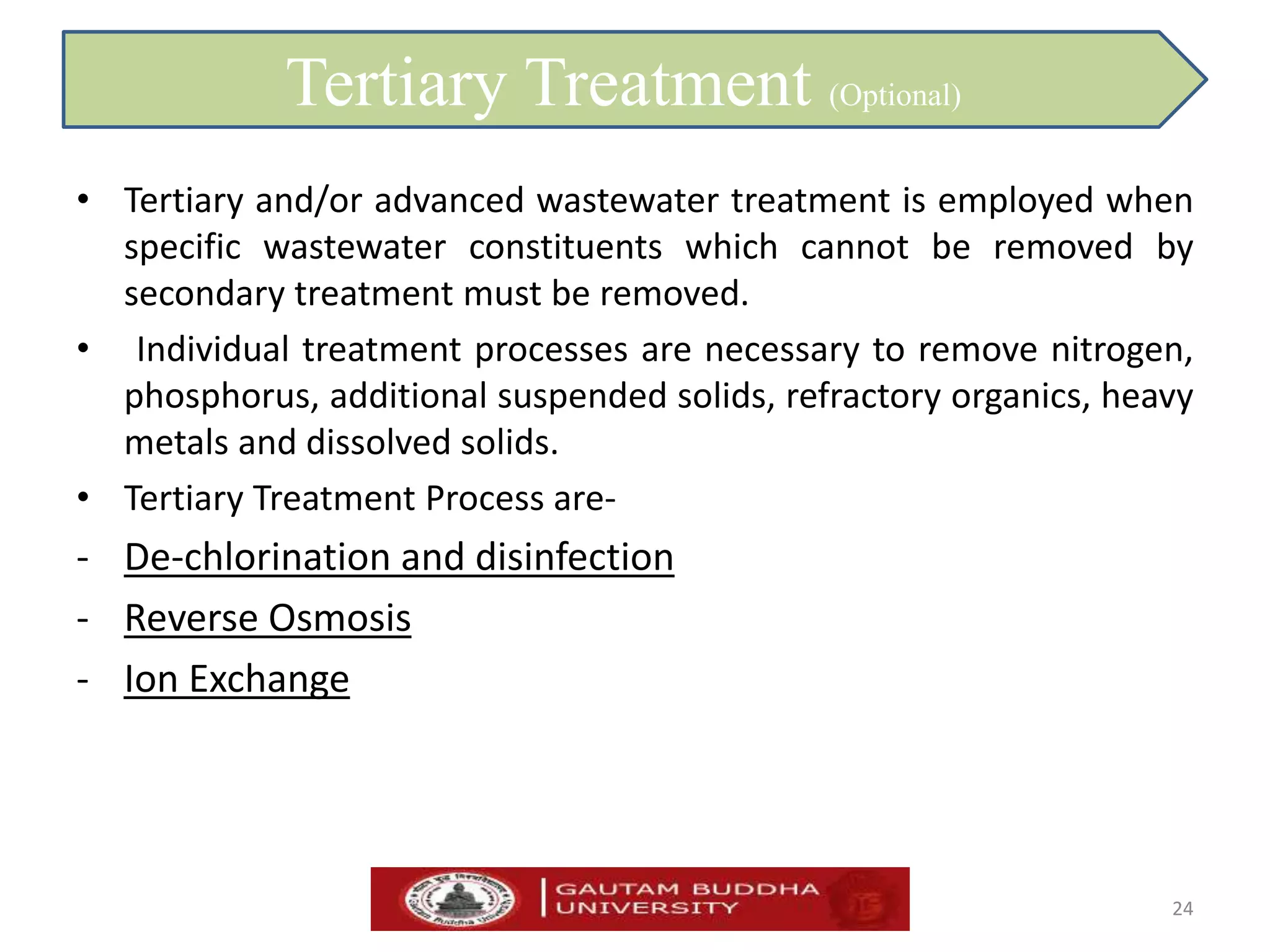 Industrial wastewater treatment | PPTX