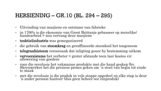 Gr. 11 - Industriële Revolusie | PPT