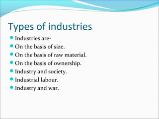 Industries | PPT