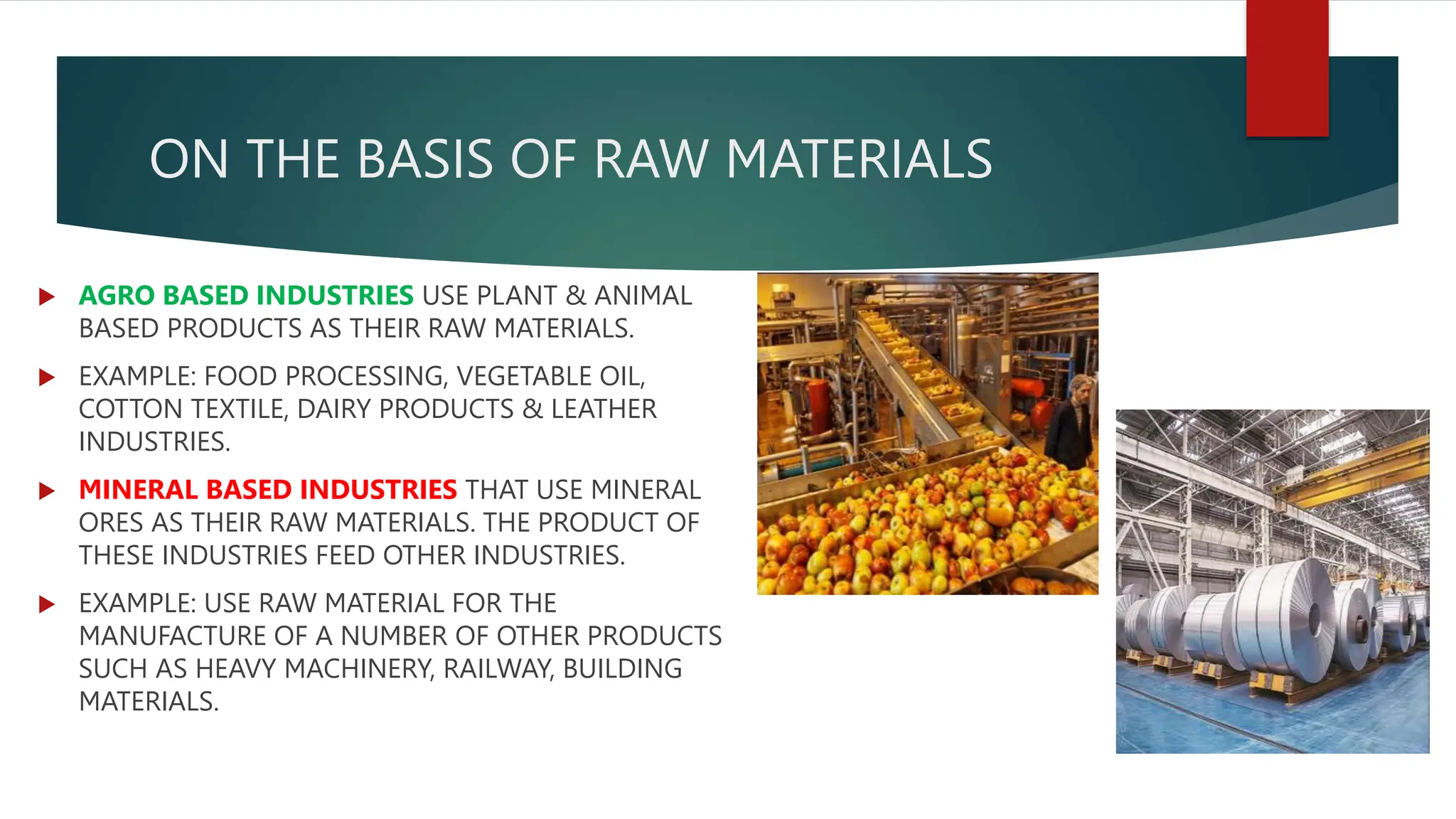 Chapter INDUSTRIES CLASS 8 (GEOGRAPHY).pptx