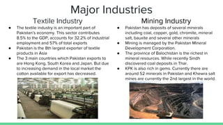 Industries in pakistan | PDF